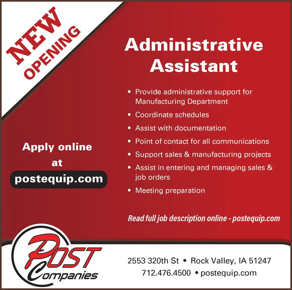 Job Opportunities at Post Companies