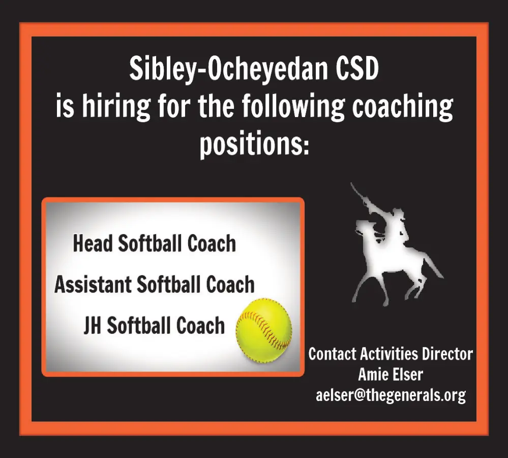 Head Softball Coach Job at Sibley-Ocheyedan CSD