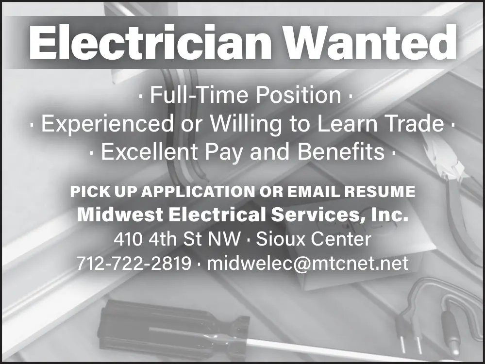 Midwest Electrical Services in Sioux Center, Iowa