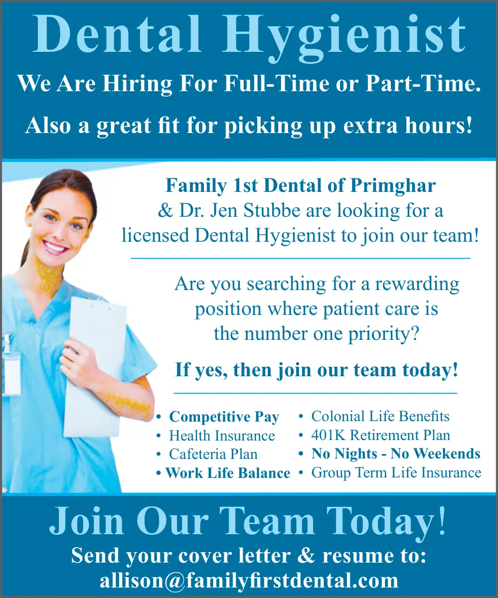 Dental Hygienist Jobs in Primghar, Iowa