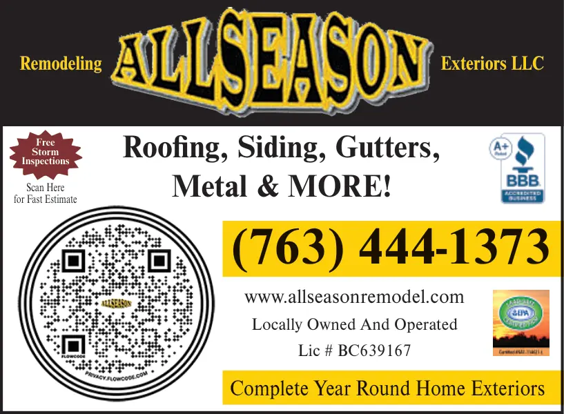 Roofing, Siding, Gutters in Central Minnesota