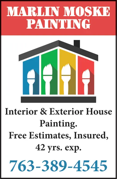 Marlin Moske Painting in Central Minnesota, MN