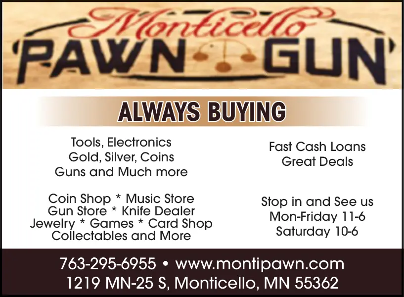 Pawn Shop, Gun Store & Fast Cash Loans - Monticello, MN