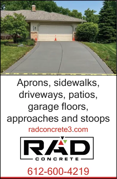 RAD Concrete Services in Central Minnesota